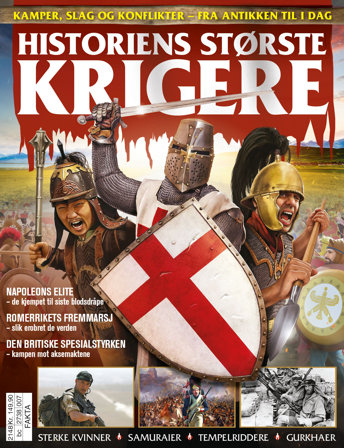 Historiens største krigere | Skolerom.no