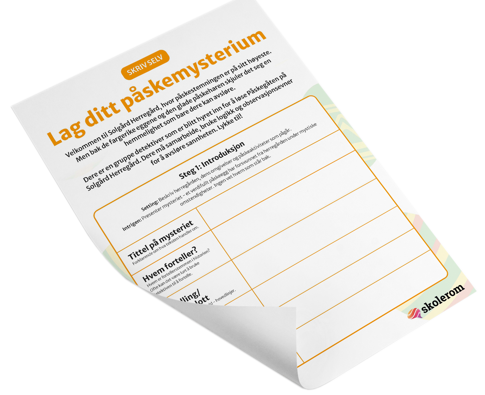 Undervisningsopplegg om påske | Skolerom.no